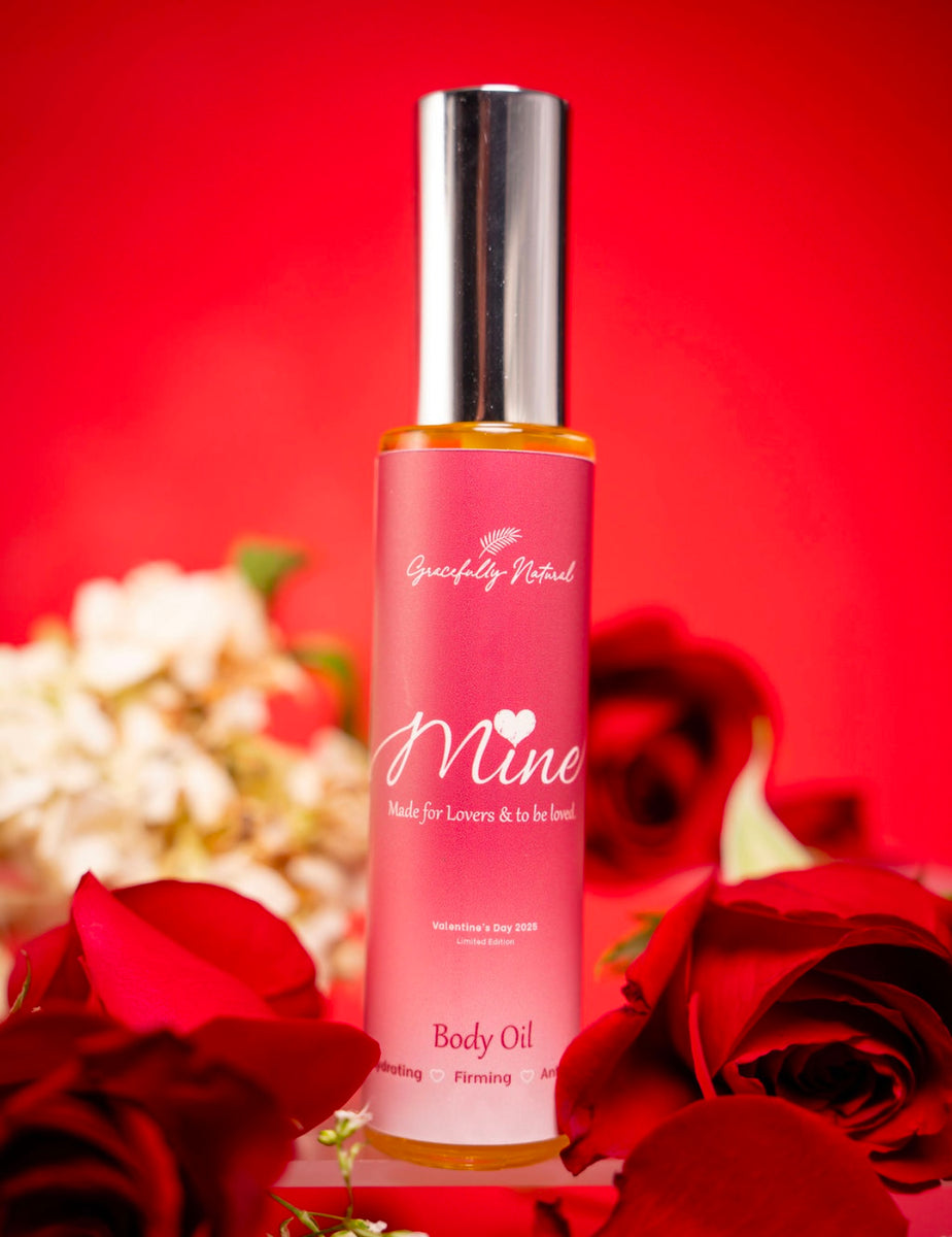 Mine body oil | The Gracefully Natural